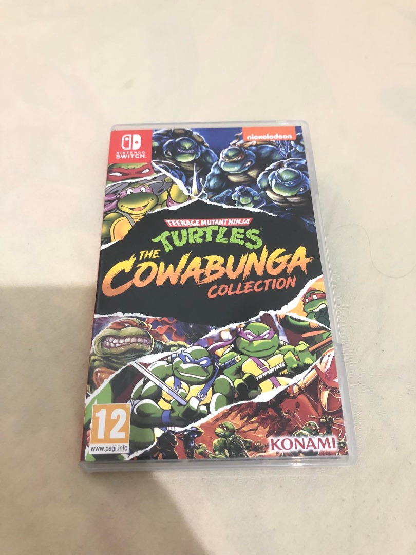 Nintendo Switch - The Cowabunga Collection, Video Gaming, Video Games ...