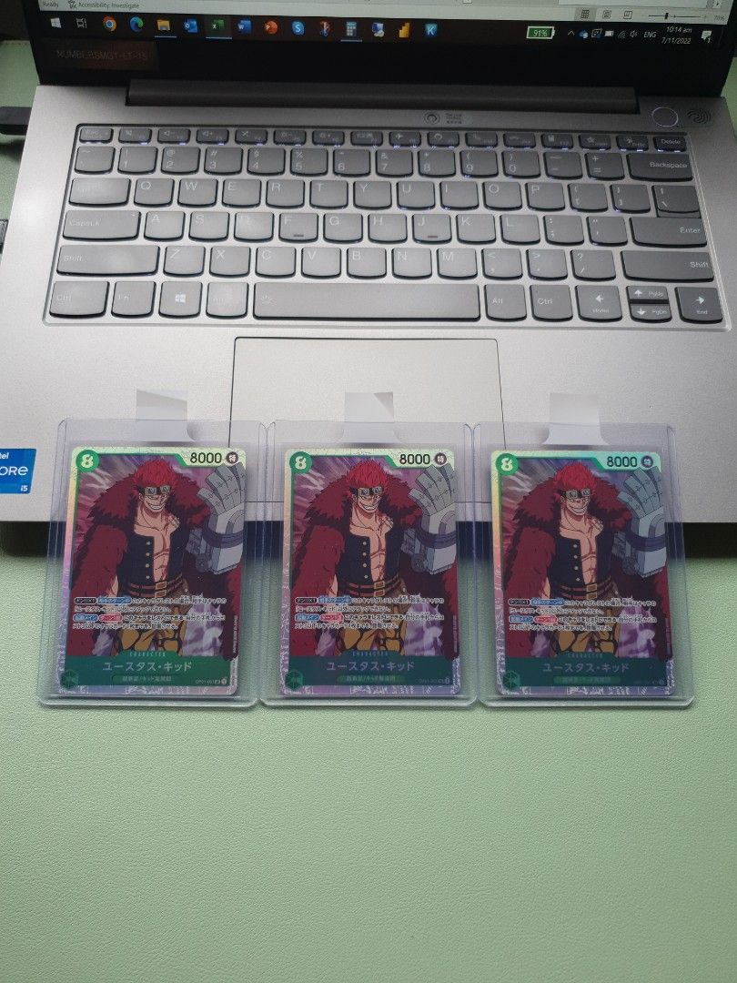 OP01: Eustass Captain Kidd, Hobbies & Toys, Toys & Games on Carousell