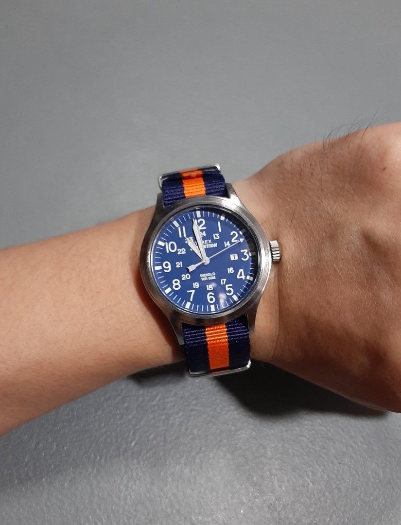 Original Timex Expedition Indiglo Unisex Watch, Men's Fashion, Watches ...