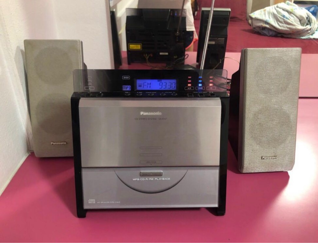 Panasonic CD player and radio, Audio, Soundbars, Speakers & Amplifiers ...