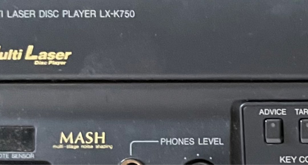 Panasonic Multi Laser disc player LX -K750, Hobbies & Toys, Music ...