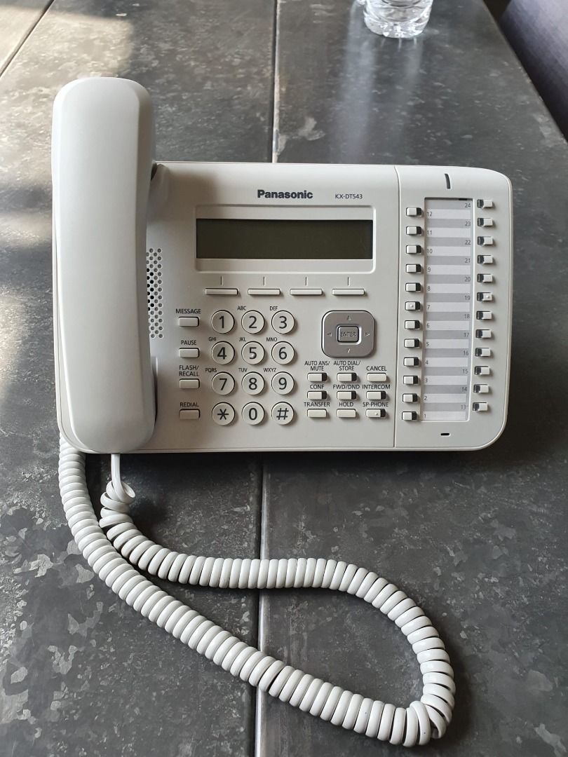 Panasonic Office Phone KX-DT543, Computers & Tech, Office & Business Technology on Carousell