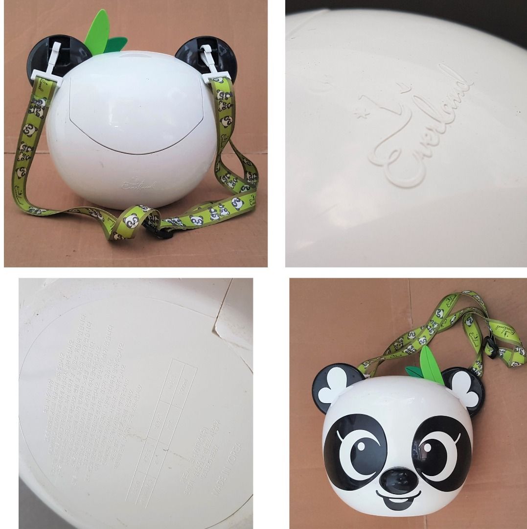 Panda Collectibles, 大熊猫, Panda Carrier, Sling Bag, Everland Theme Park ...