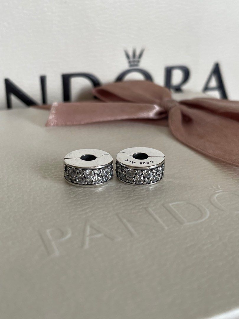 Pandora Elegant spacer clip, Women's Fashion, Jewelry & Organizers ...