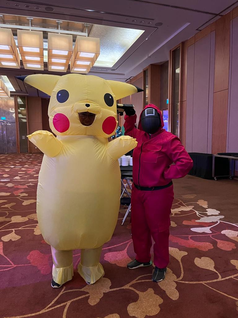 Pikachu mascot wear, Men's Fashion, Tops & Sets, Hoodies on Carousell