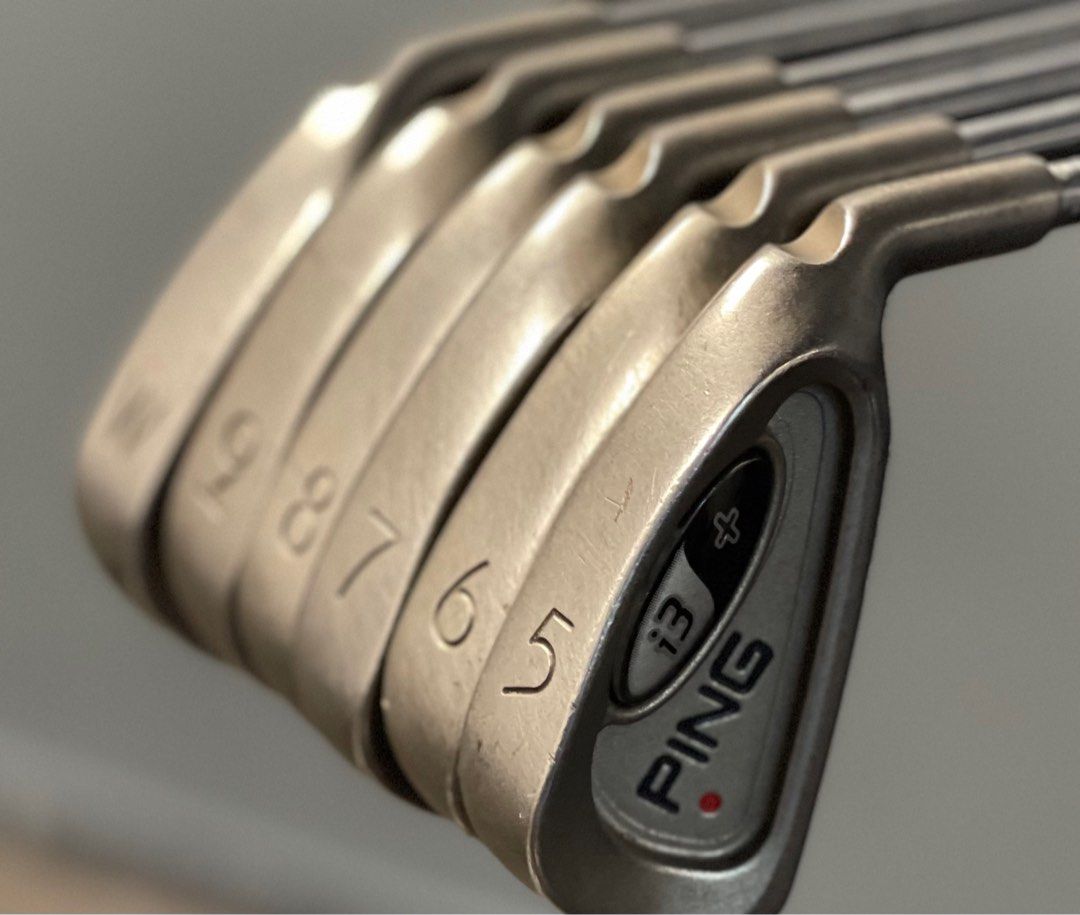 Ping i3 Irons 5-P. Red dot, Sports Equipment, Sports & Games, Golf on ...