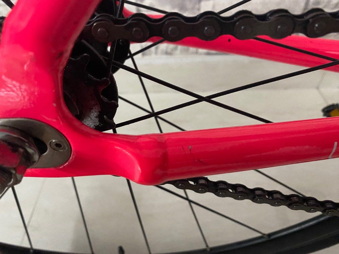 pink unknown frame set, Sports Equipment, PMDs, E-Scooters & E-Bikes, E ...