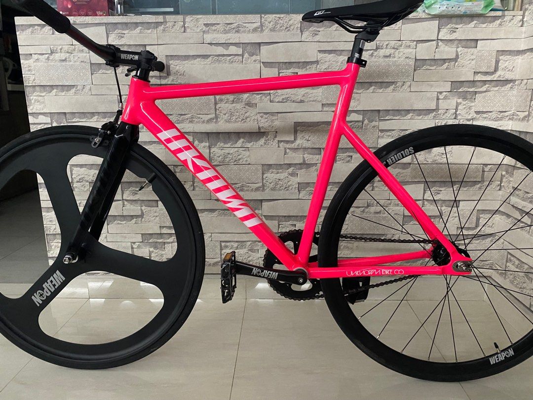 pink unknown frame set, Sports Equipment, PMDs, E-Scooters & E-Bikes, E ...