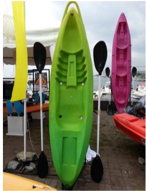 Plastic Kayak Single Seater, Sports Equipment, Sports & Games, Water ...