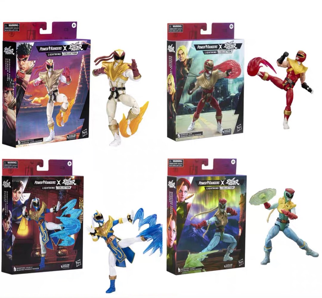 [PO] Hasbro Lightning Collection Power Rangers x Street Fighter ...