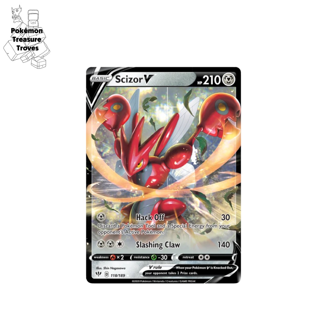 Pokemon Scizor Card