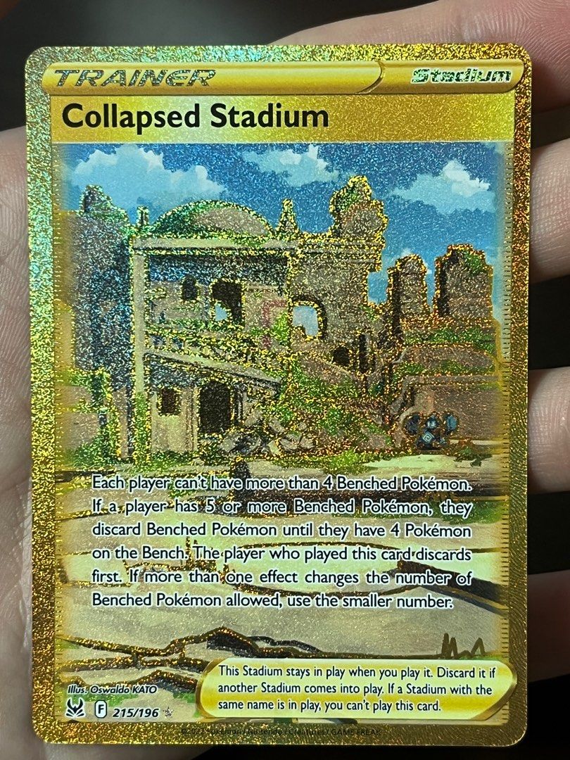 Pokémon Lost Origin Brilliant Stars Trainer Collapsed Stadium Ultra ...