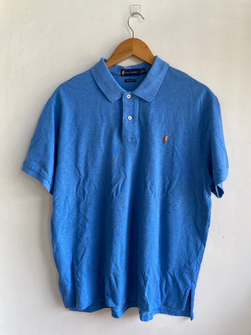 Polo Sprot Blue polo shirt, Men's Fashion, Tops & Sets, Tshirts & Polo ...