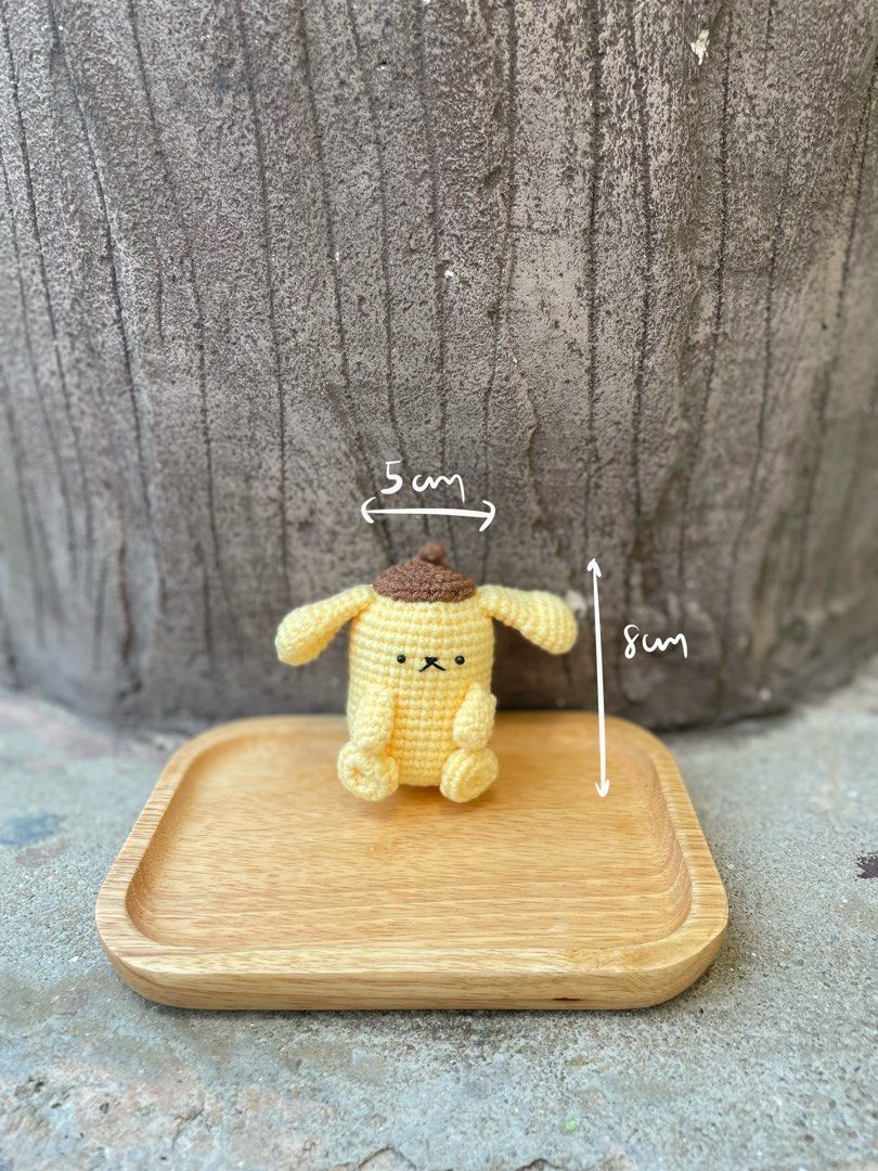 Pompompurin Crochet, Hobbies & Toys, Stationery & Craft, Handmade Craft ...