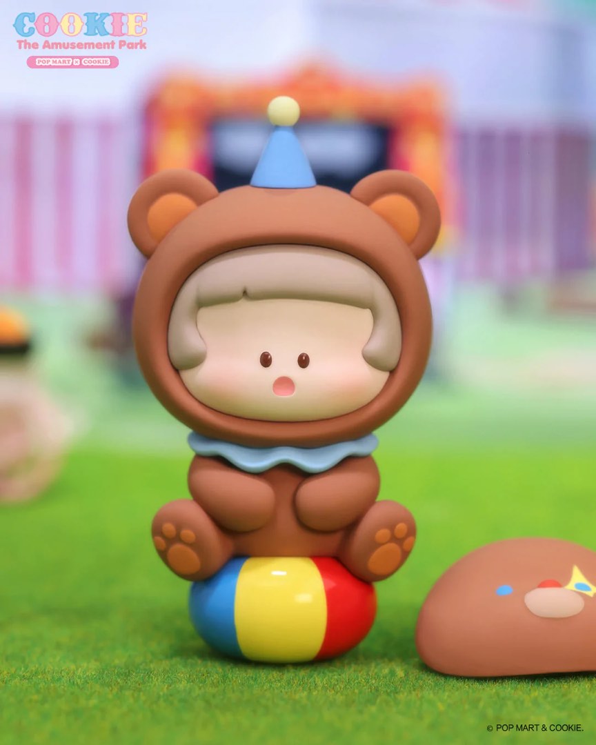 Popmart x Cookie - Circus Bear, Hobbies & Toys, Toys & Games on Carousell