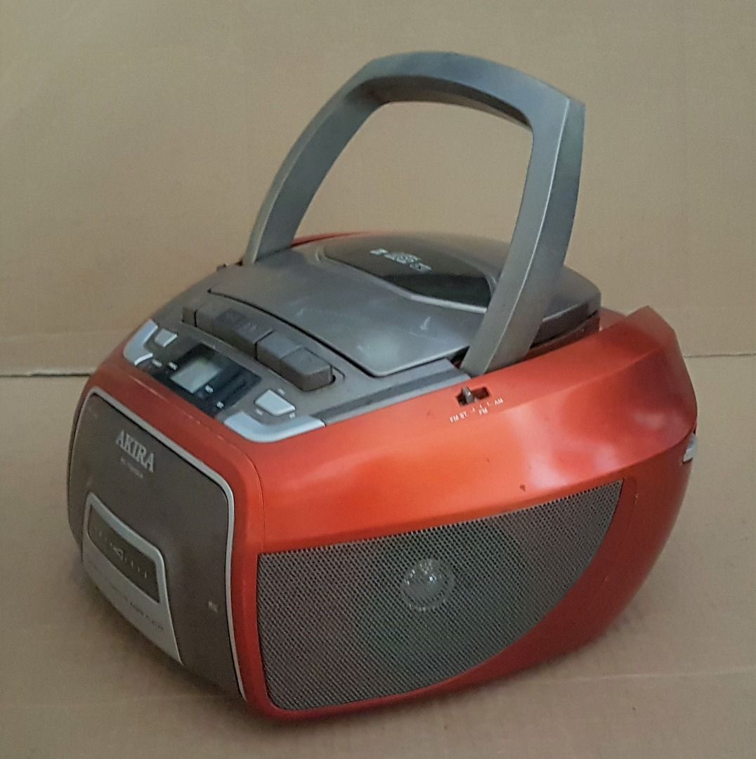 Portable Akira RC-7950CA Player, Japan, Mobile CD Boombox, Digital ...