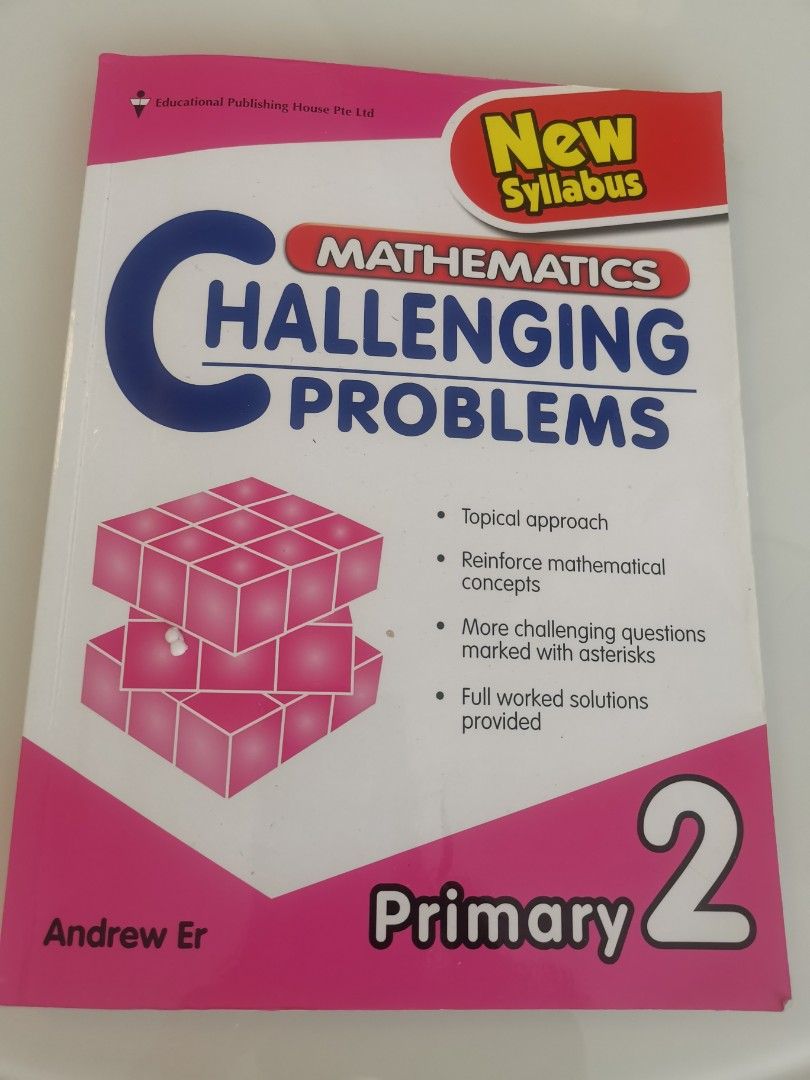 Primary 2 Challenging problems Math assessment book, Hobbies & Toys ...