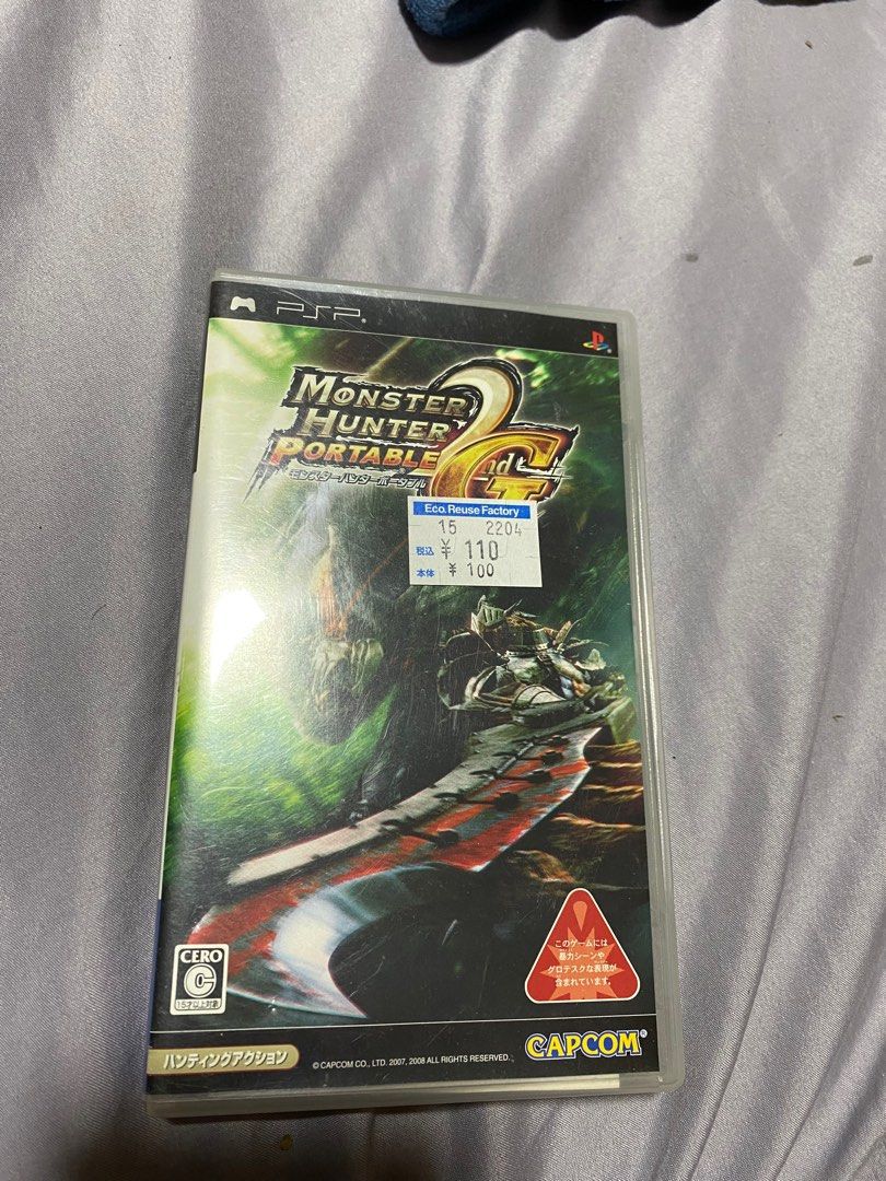PSP Monster Hunter, Video Gaming, Video Games, Others on Carousell