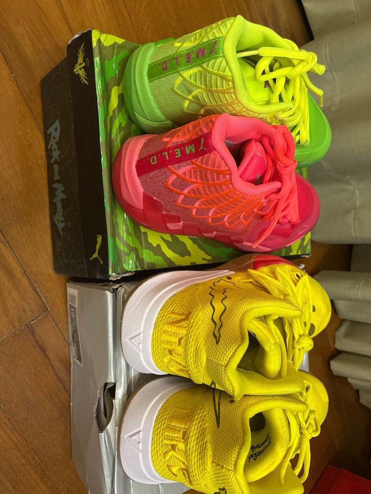 Puma MB01 R&M and Nike Kyrie 5 spongebob, Men's Fashion, Footwear ...