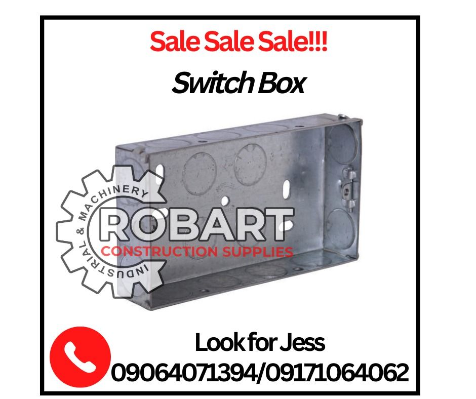 Pvc Switch Box, Commercial & Industrial, Construction Tools & Equipment ...