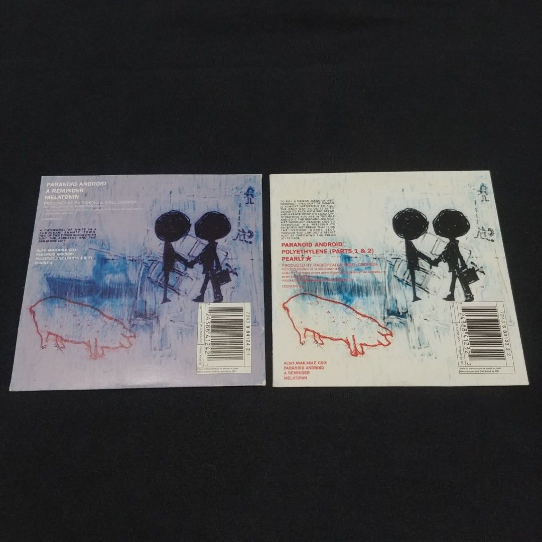 Radiohead - Paranoid Android EPs, Hobbies & Toys, Music & Media, CDs ...