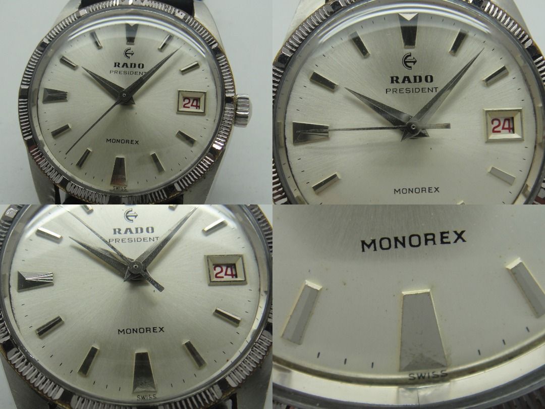RADO PRESIDENT MONOREX 17 JEWELS HAND WINDING WATCH, Luxury, Watches on ...