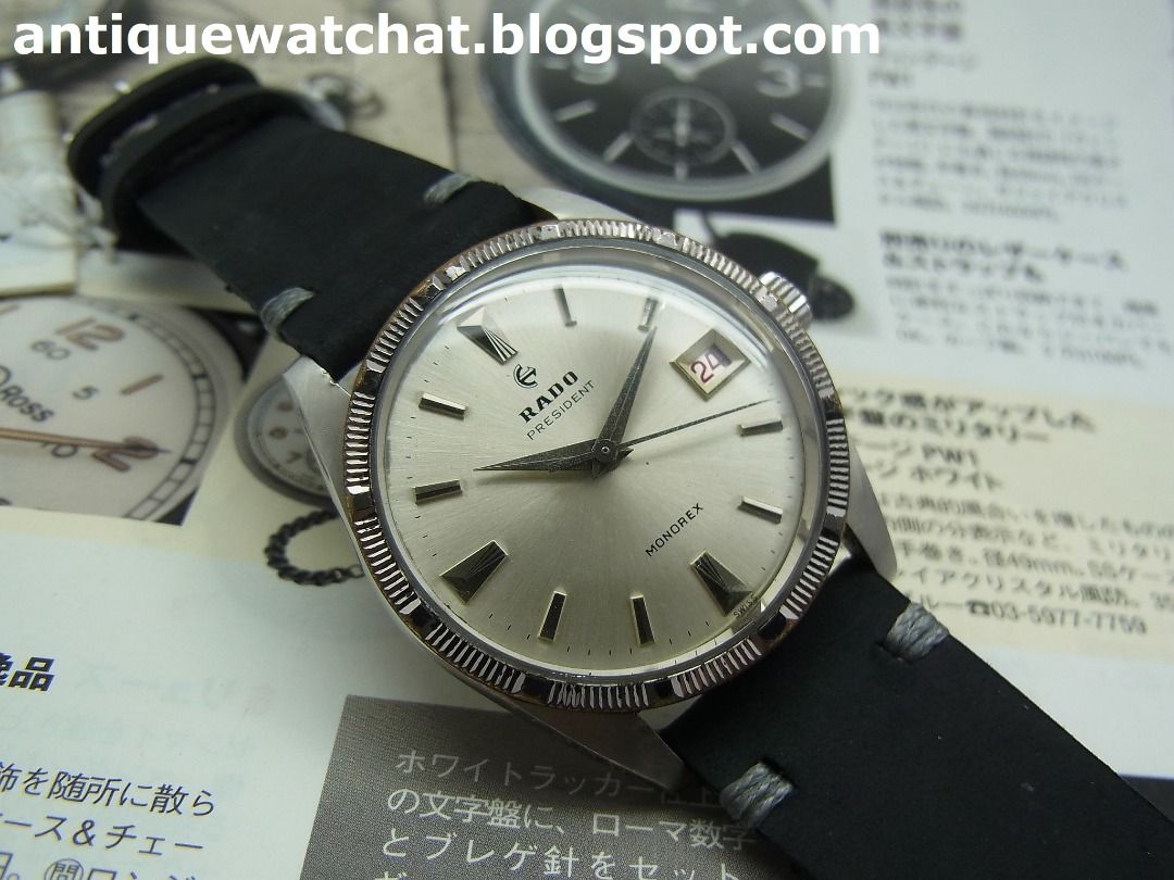 RADO PRESIDENT MONOREX 17 JEWELS HAND WINDING WATCH, Luxury, Watches on ...