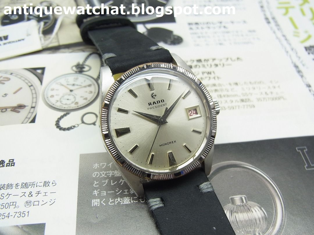 RADO PRESIDENT MONOREX 17 JEWELS HAND WINDING WATCH, Luxury, Watches on ...