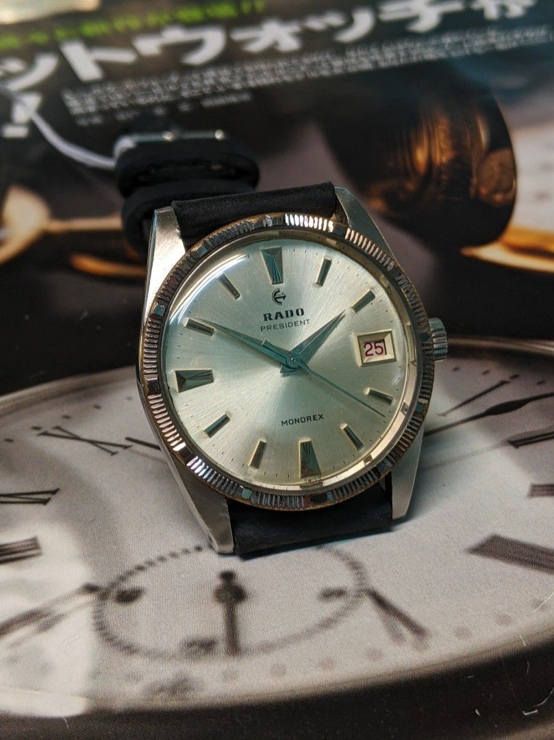RADO PRESIDENT MONOREX 17 JEWELS HAND WINDING WATCH, Luxury, Watches on ...