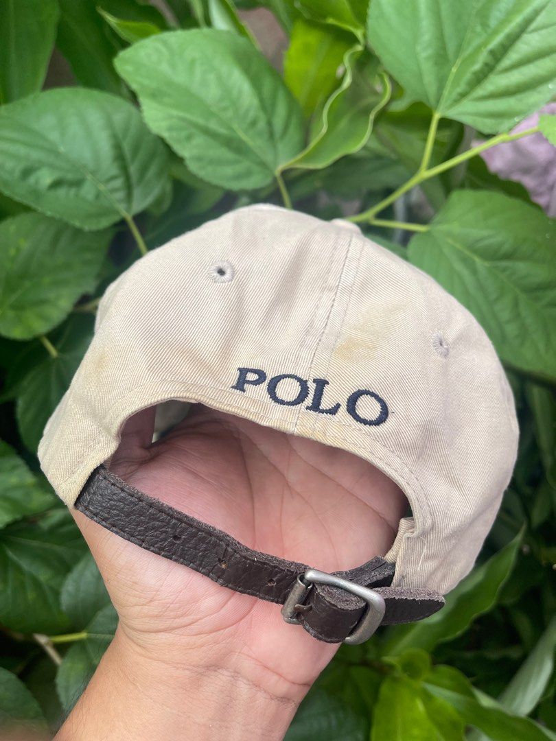 Ralph Lauren khaki dad hat, Men's Fashion, Watches & Accessories, Caps ...