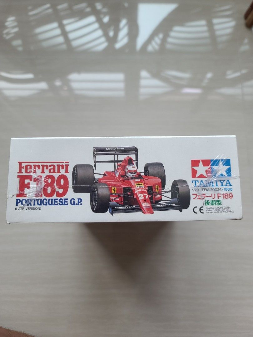 Rare Vintage 90s TAMIYA Ferrari F189 Portuguese G.P. (Late Version 後期型) Wrapped BNIB, Hobbies ...