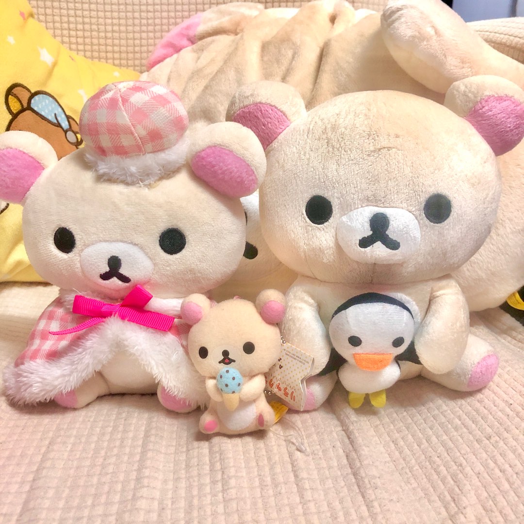 RILAKKUMA KORI / KORILAKKUMA BUNDLE - PINK ICE CREAM, Hobbies & Toys ...