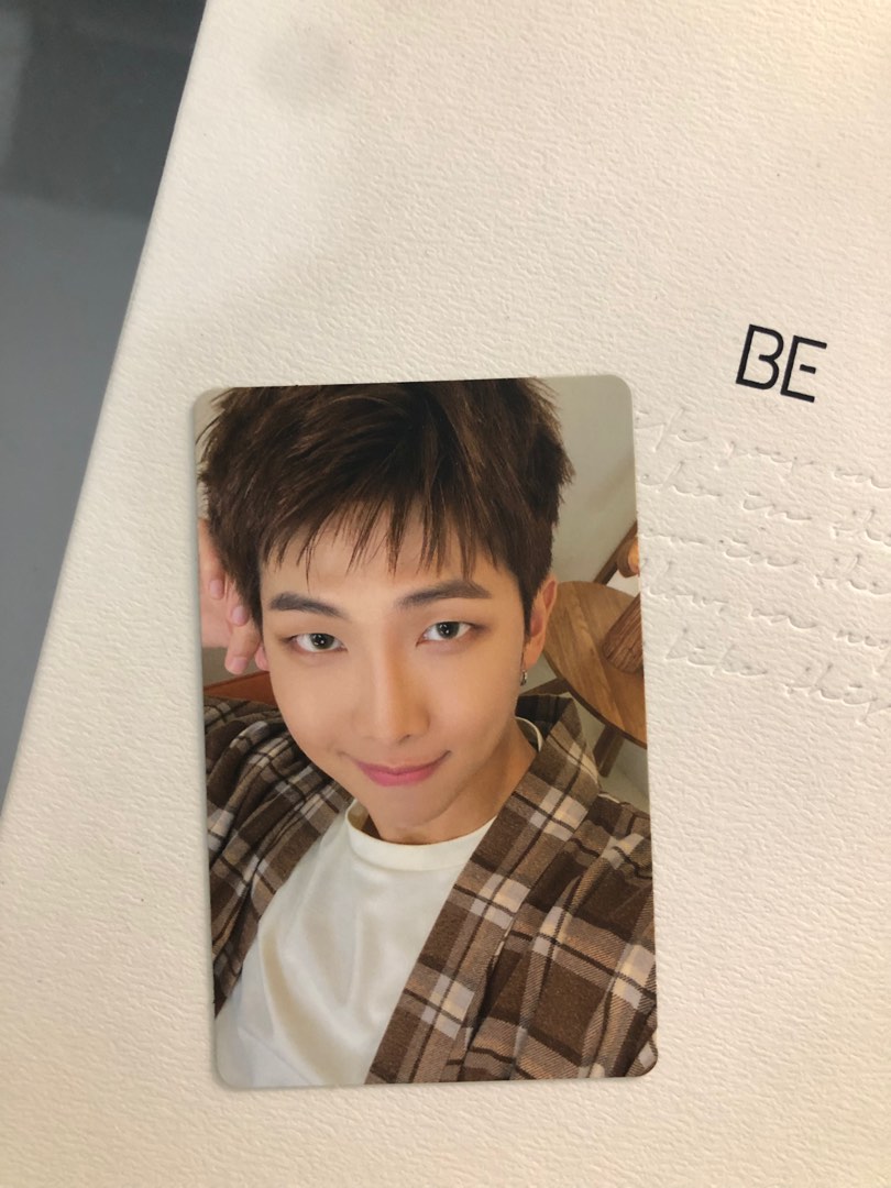 Namjoon/RM BE essential photocard BTS Collectible , Hobbies & Toys ...