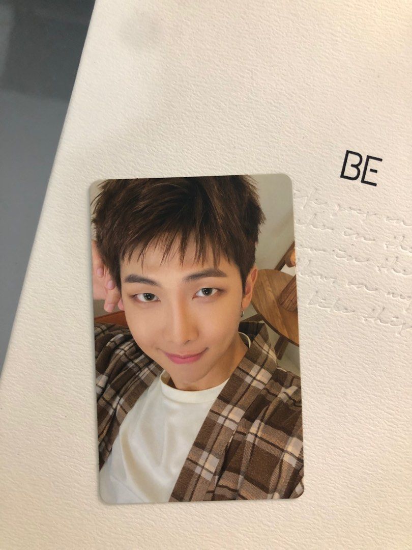 Namjoon/RM BE essential photocard BTS Collectible , Hobbies & Toys ...