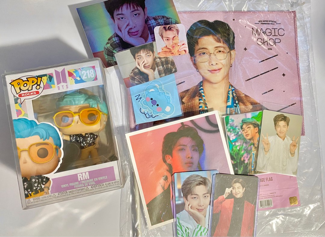 RM BTS MERCH (take all funko pop/photocards), Hobbies & Toys, Toys ...