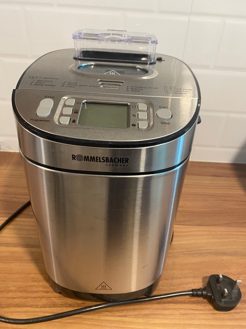 Rommelsbacher BA 550 bread maker with automatic ingredients dispenser ...