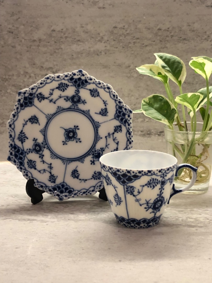 Royal Copenhagen Demitasse Tea Cup & Saucer ~ Denmark (Rare), Hobbies ...