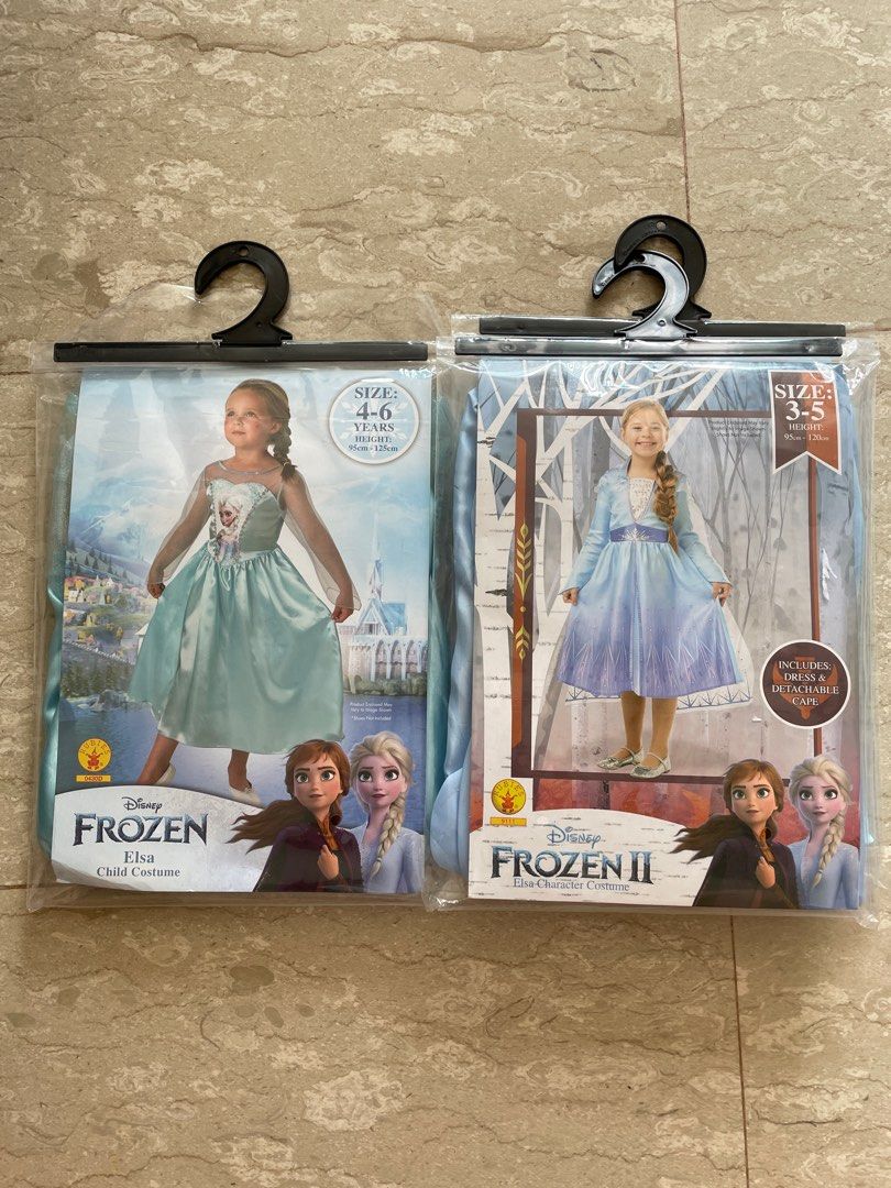 Rubies Elsa Kids Costume, Babies & Kids, Babies & Kids Fashion on Carousell
