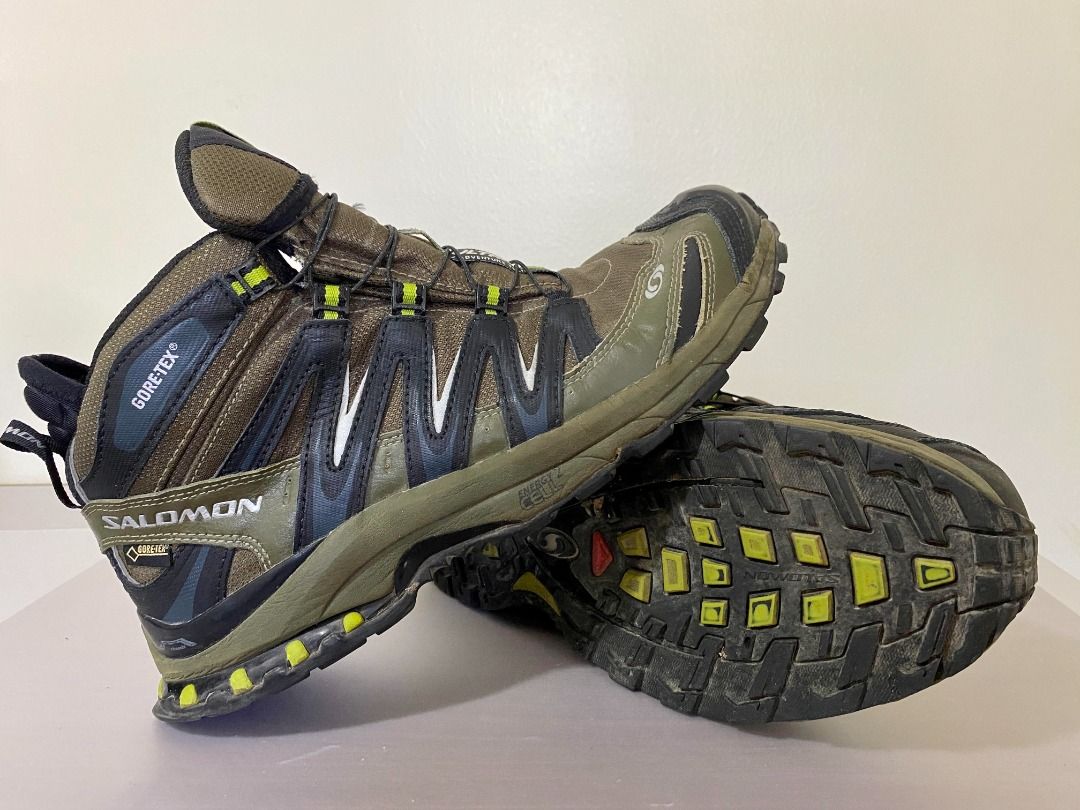 Salomon XA Pro 3D Mid GTX Bayou Green, Size 9, Men's Fashion, Footwear ...