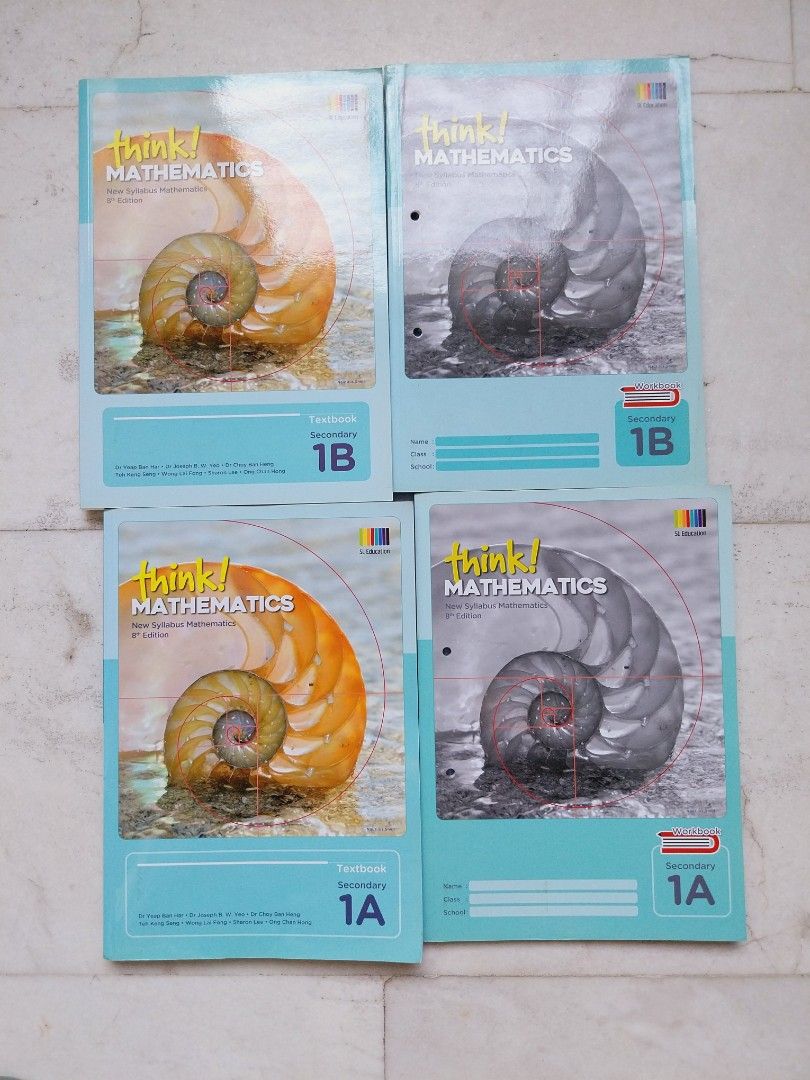 Secondary 1 math textbooks, Hobbies & Toys, Books & Magazines ...