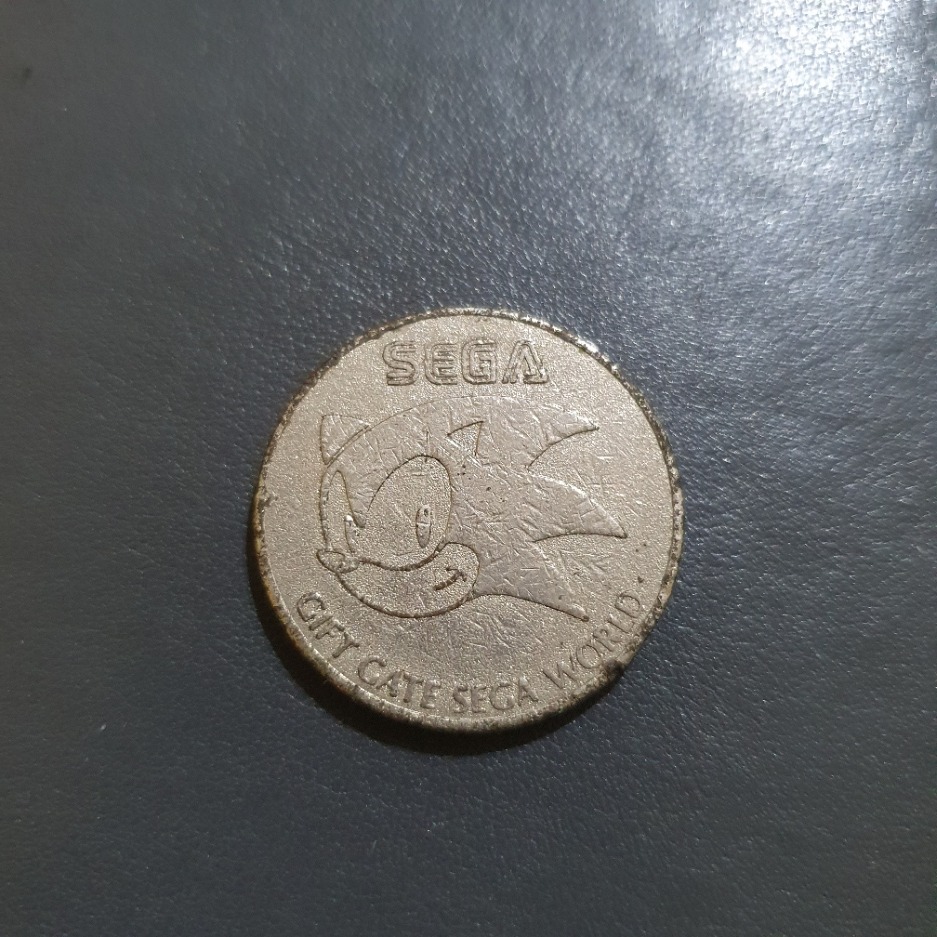 SEGA Gift Gate Token, Hobbies & Toys, Memorabilia & Collectibles, Fan ...