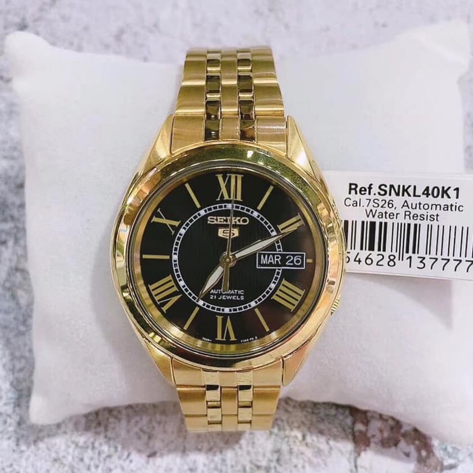 Seiko snkl40k1, 男裝, 手錶及配件, 手錶 - Carousell