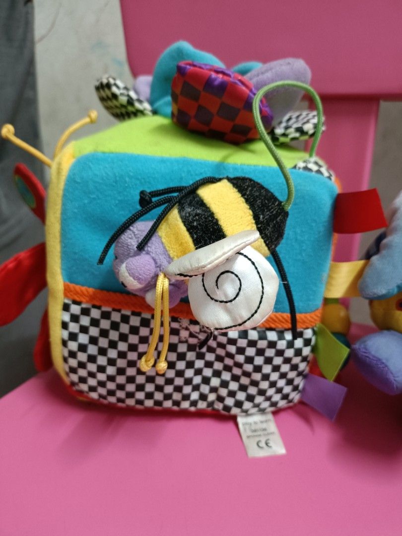 Sensory busy cube activity cube, Hobbies & Toys, Toys & Games on Carousell