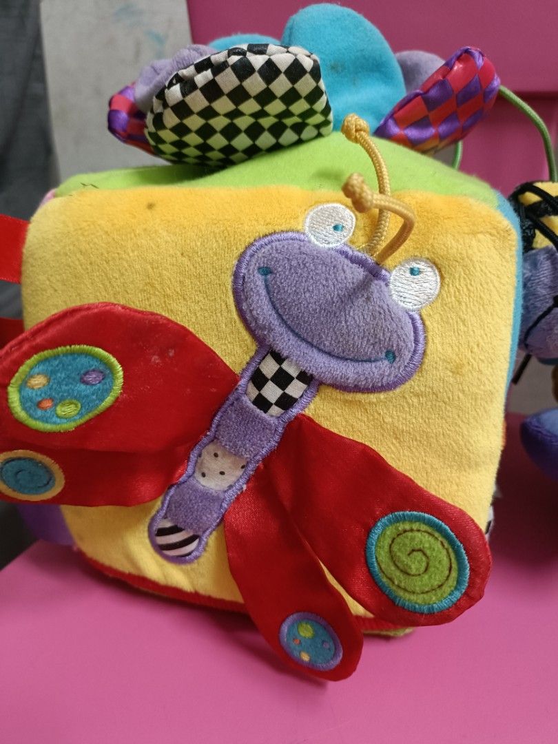 Sensory busy cube activity cube, Hobbies & Toys, Toys & Games on Carousell