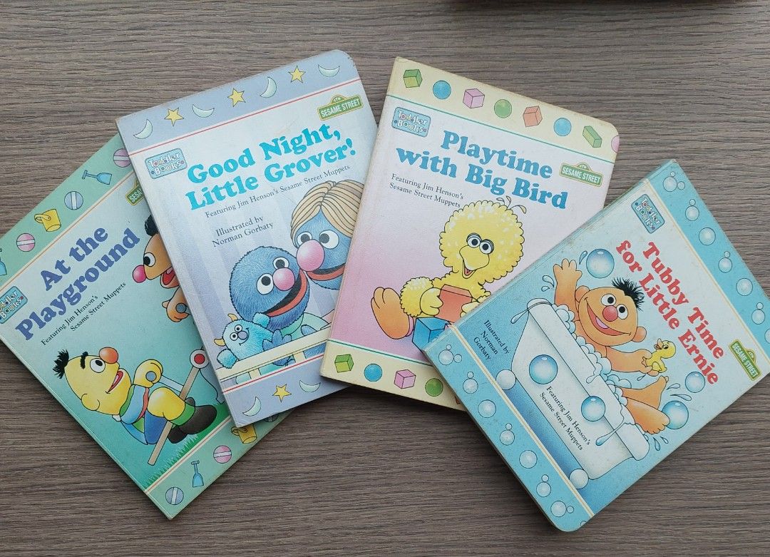 Sesame Street CTW Board Board Big Bird Ernie Grover Playtime!, Hobbies ...