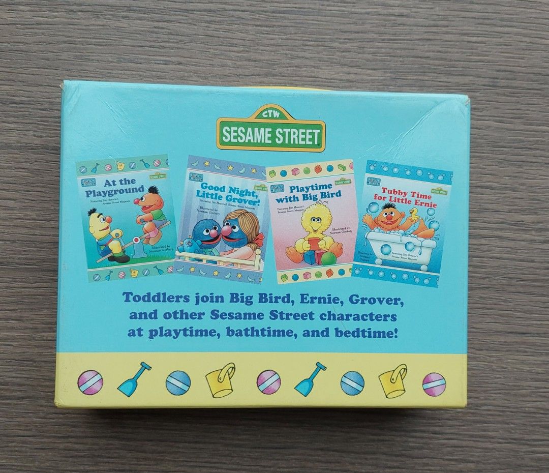 Sesame Street CTW Board Board Big Bird Ernie Grover Playtime!, Hobbies ...