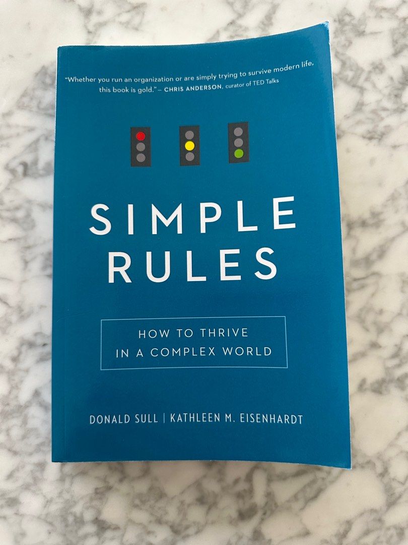 Simple Rules: How to Thrive in a Complex World, Hobbies & Toys, Books ...