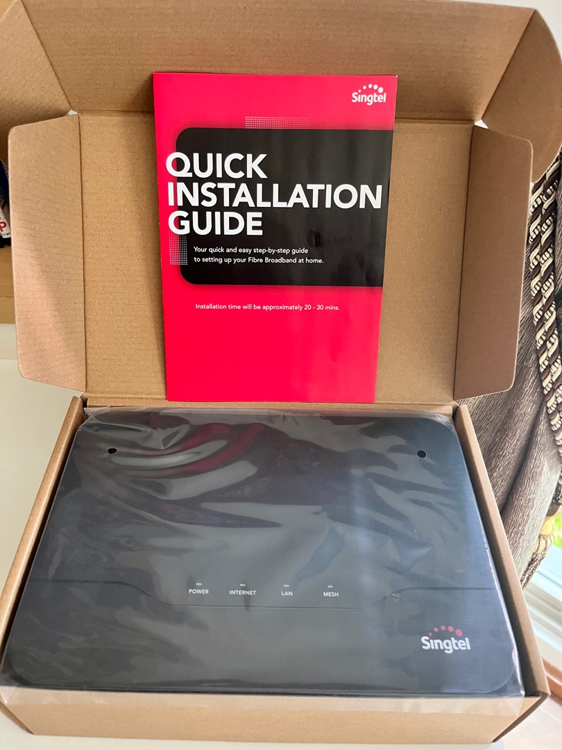 Singtel Wi Fi Mesh Router Computers And Tech Parts And Accessories Networking On Carousell