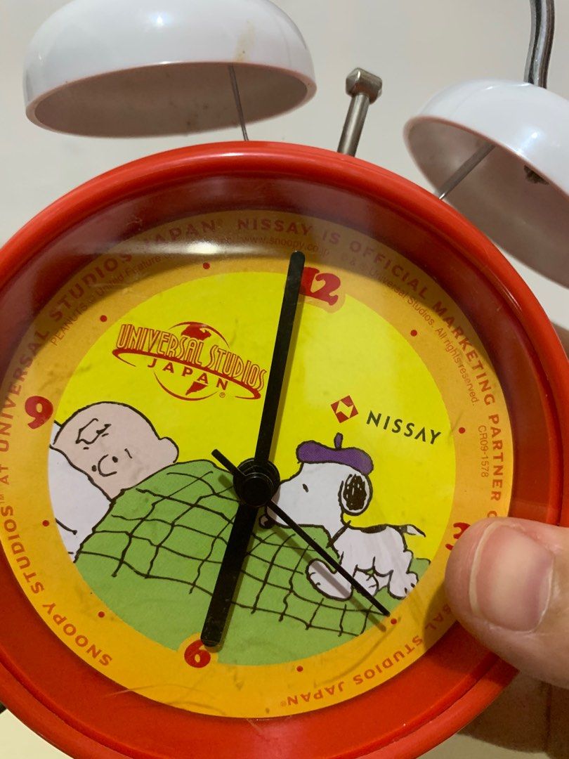 Snoopy Alarm Clock - Universal Studio Japan, Furniture & Home Living ...