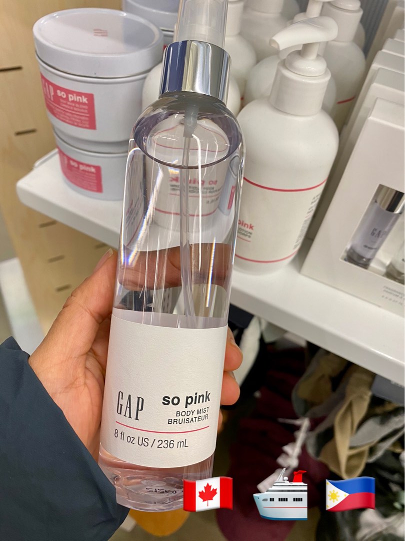 So Pink Gap Fragrance mist, Beauty & Personal Care, Fragrance ...